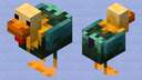 Bronzed Chicken Minecraft Mob Skin