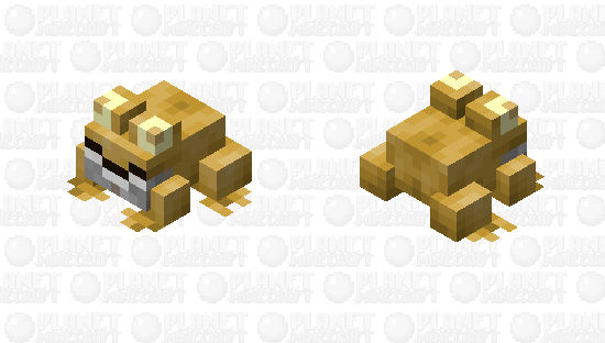 Temperate Ochre Frog Minecraft Mob Skin