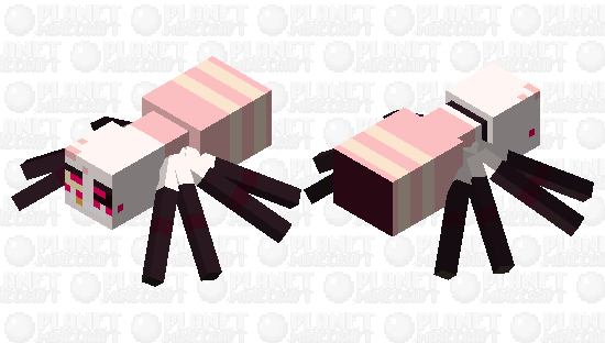 AngelDust Spider Minecraft Mob Skin