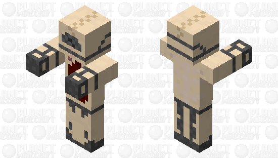 HiToys Human Experiment Minecraft Mob Skin