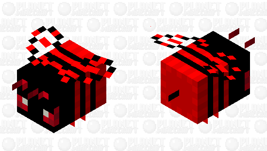 Anarchy Bee Minecraft Mob Skin