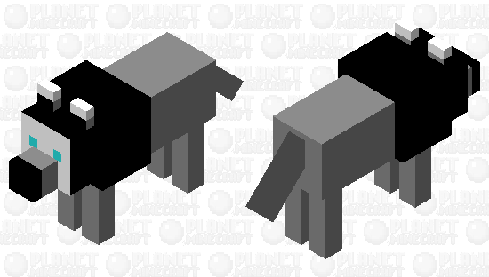 Husky Minecraft Mob Skin