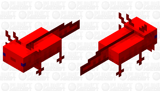 RFP Axolotl 2 (TLU) Minecraft Mob Skin