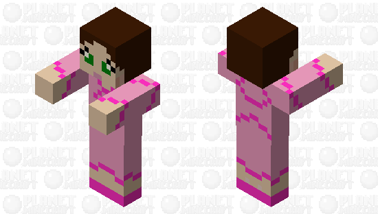Jen wants your diamonds Minecraft Mob Skin