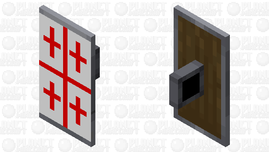Georgia flag shield Minecraft Mob Skin