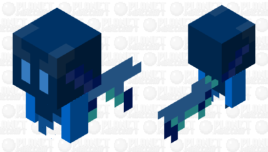 심해 알레이 Minecraft Mob Skin