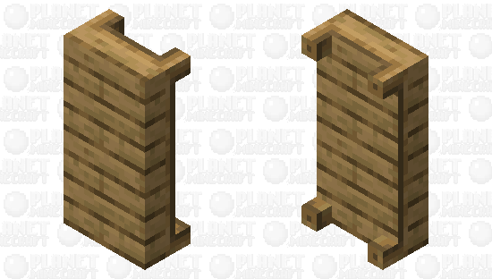 Wooden Bench Minecraft Mob Skin