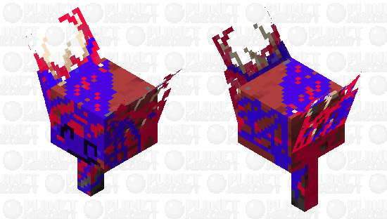 Strider But It eated a Entire Warped Forest Minecraft Mob Skin