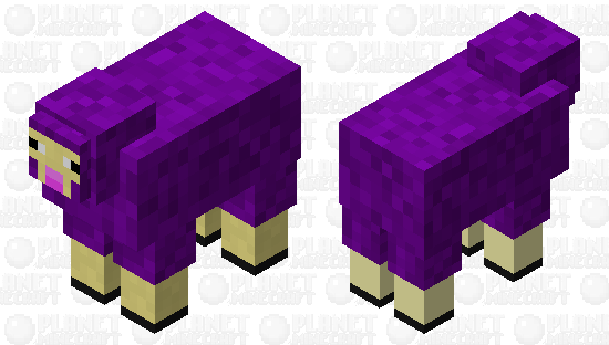 Purple Minecraft Mob Skin