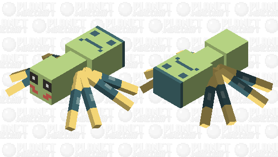 12th mob skin: spinarak Minecraft Mob Skin