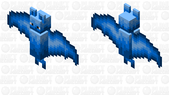 Ice Bat Minecraft Mob Skin