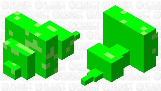 Slime-fish Minecraft Mob Skin