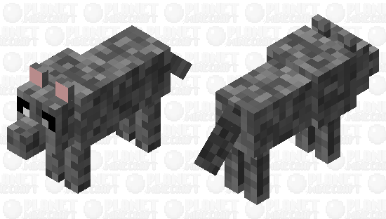 Stone wolf Minecraft Mob Skin