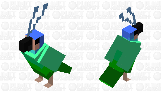 peacock Minecraft Mob Skin