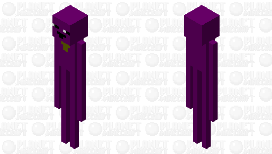 purple man Minecraft Mob Skin