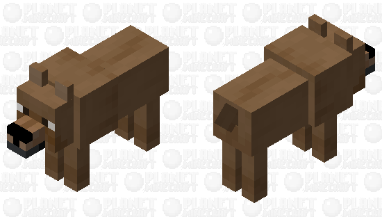 bear Minecraft Mob Skin