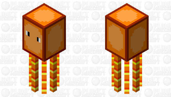 Calamar Chibi De Minecraft