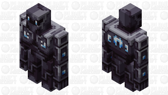 The Runic Guardian Minecraft Mob Skin