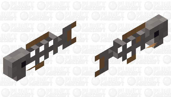 Cod's Skeleton Minecraft Mob Skin