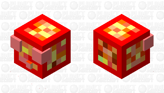 flaming slime Minecraft Mob Skin