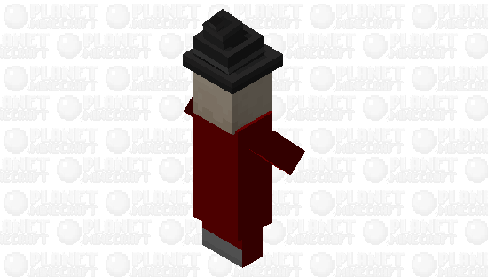 Red Witch Minecraft Mob Skin