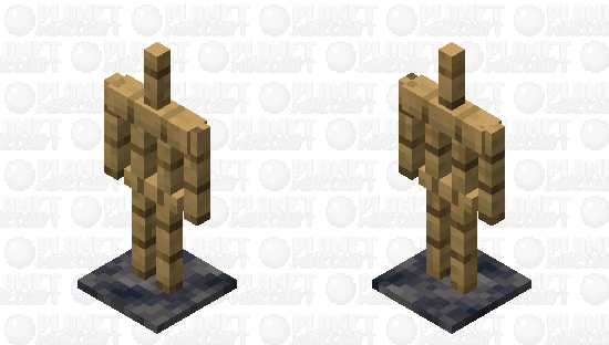 Smooth Basalt Armor Stand Minecraft Mob Skin