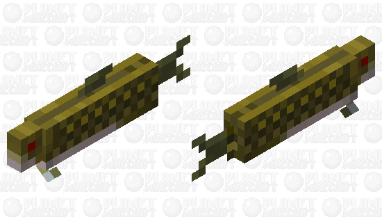 Pike Minecraft Mob Skin