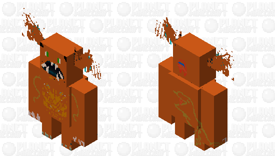 Warden skin the sus Minecraft Mob Skin