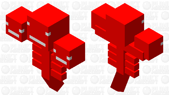 Red boss Minecraft Mob Skin