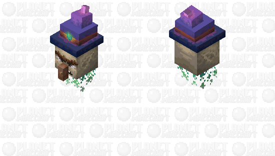 Magical floating head... Minecraft Mob Skin