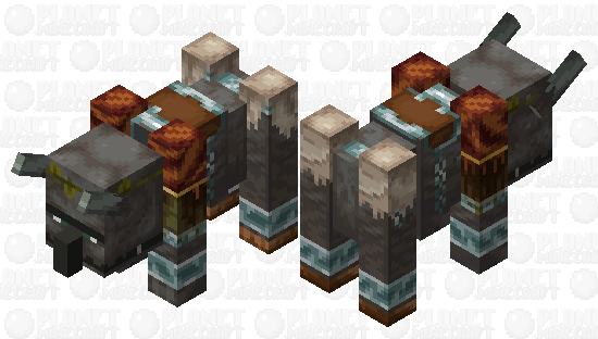 Savanna Ravager Minecraft Mob Skin