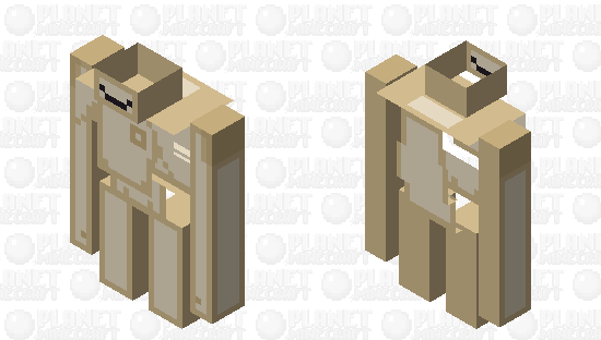 baymax big hero 6 Minecraft Mob Skin