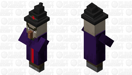 Angry Witch Minecraft Mob Skin