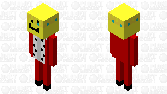 King Smiley Minecraft Mob Skin