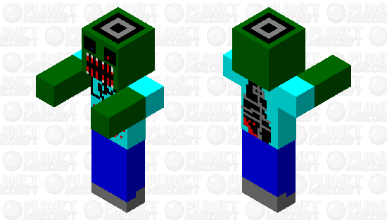 Nightmare Zomb (FNAMC 4) Minecraft Mob Skin