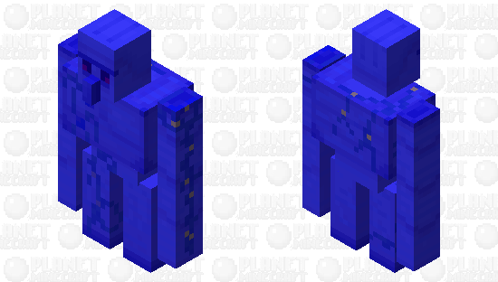 coral gollum Minecraft Mob Skin