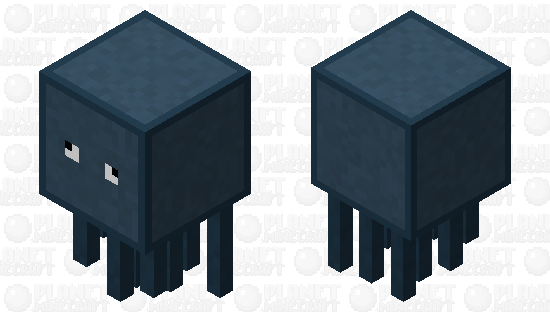 Big Squid Minecraft Mob Skin