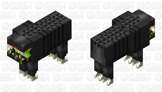 Jackal Minecraft Mob Skin