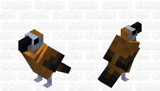 Capuchinbird Minecraft Mob Skin