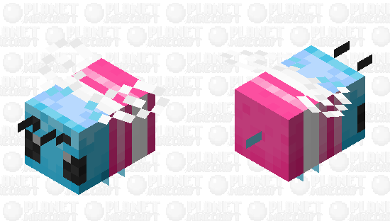 Gay Bees 1 Trans Minecraft Mob Skin