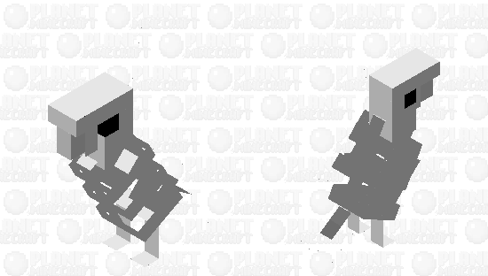 Parrot Skeleton Minecraft Mob Skin