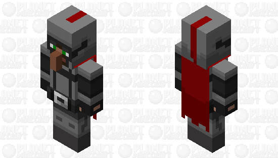 Villager dwarf knight Minecraft Mob Skin