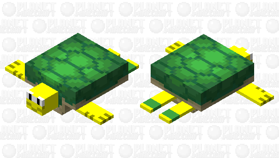 Koopa Troopa Minecraft Mob Skin