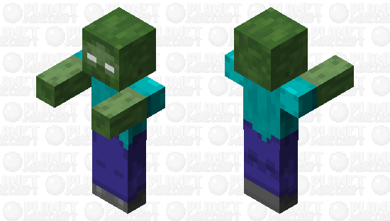 Zombiebrine Minecraft Mob Skin