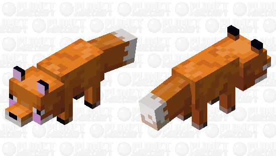 Fox, but... Minecraft Mob Skin