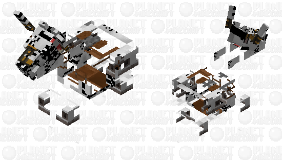 Zebra Horse Minecraft Mob Skin