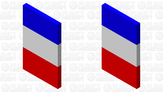 France Flag Cape Minecraft Mob Skin