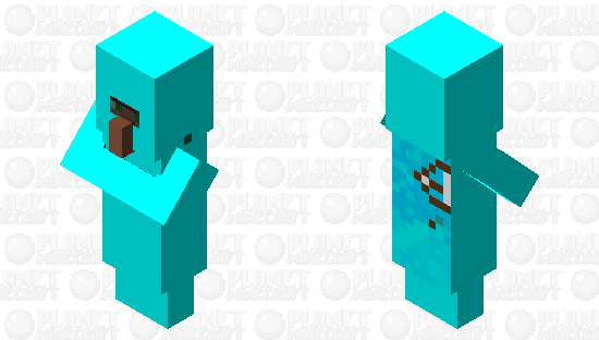 Warrior villager Minecraft Mob Skin