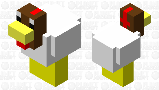 Mort The Chicken Minecraft Mob Skin