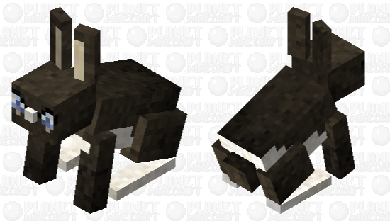 Sandy the Salty Rabbit Minecraft Mob Skin